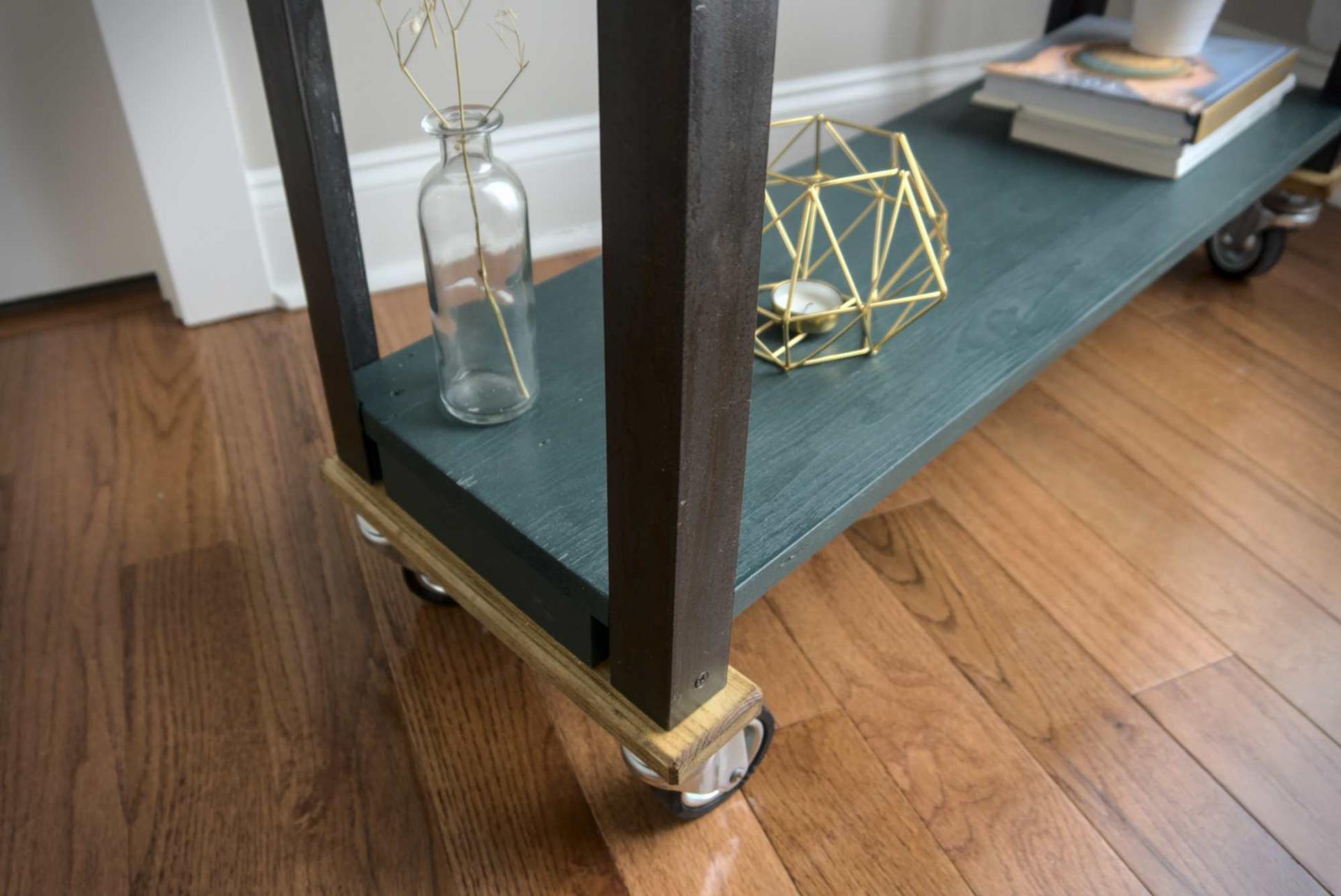 Beautiful Modern Industrial TV Cart - Ivy&Iron